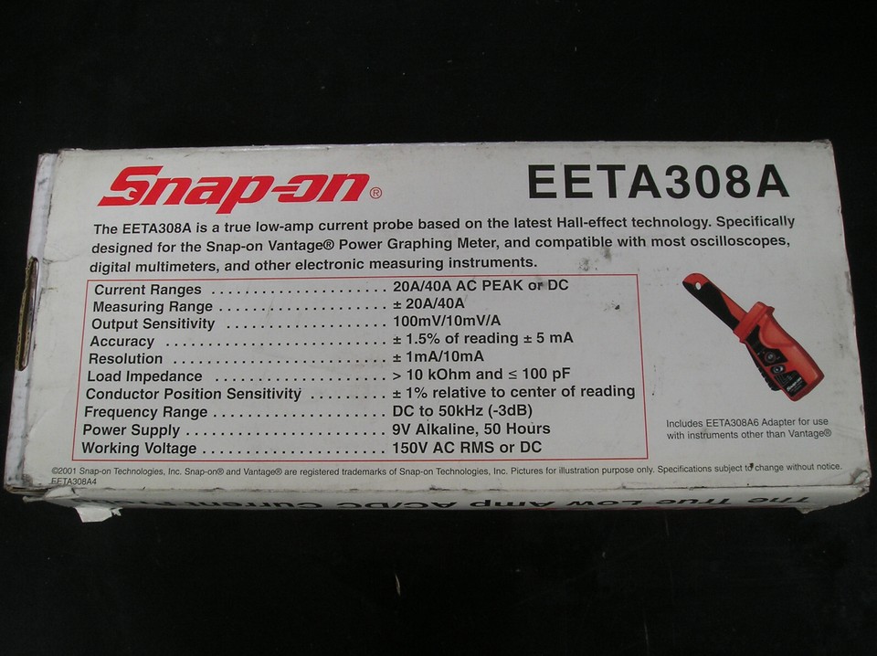Snap-On EETA308A Low Amp Probe | 0095969330282 | Aftermarket Branded
