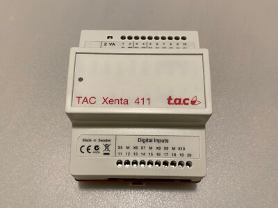 Schneider Lonmark TAC Xenta 411 Digital I/O Module, with Base ...