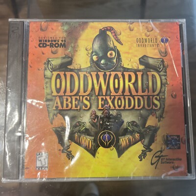 Oddworld Abr’s Exoddus - Brand New Sealed CD-ROM PC Game RARE | eBay