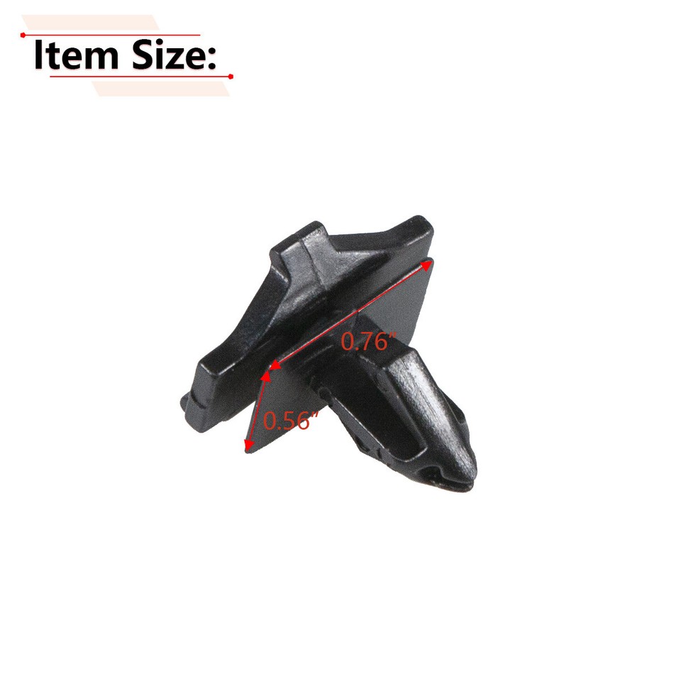 Bag of 10 Front Bumper To Fender Retainers For 05-13 Chevrolet Corvette ...