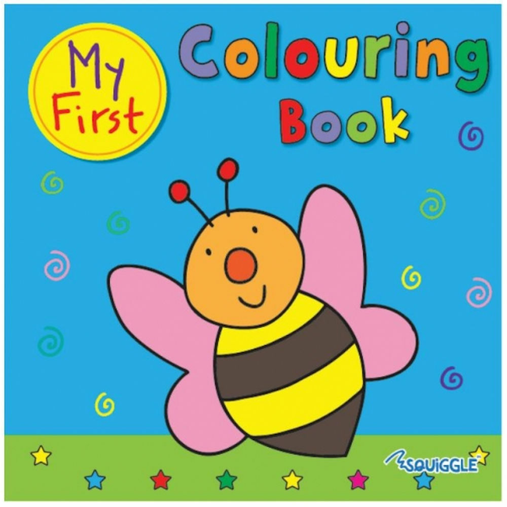 My First Colouring Book - Boys Girls Fun Kids Activity Learning Single ...