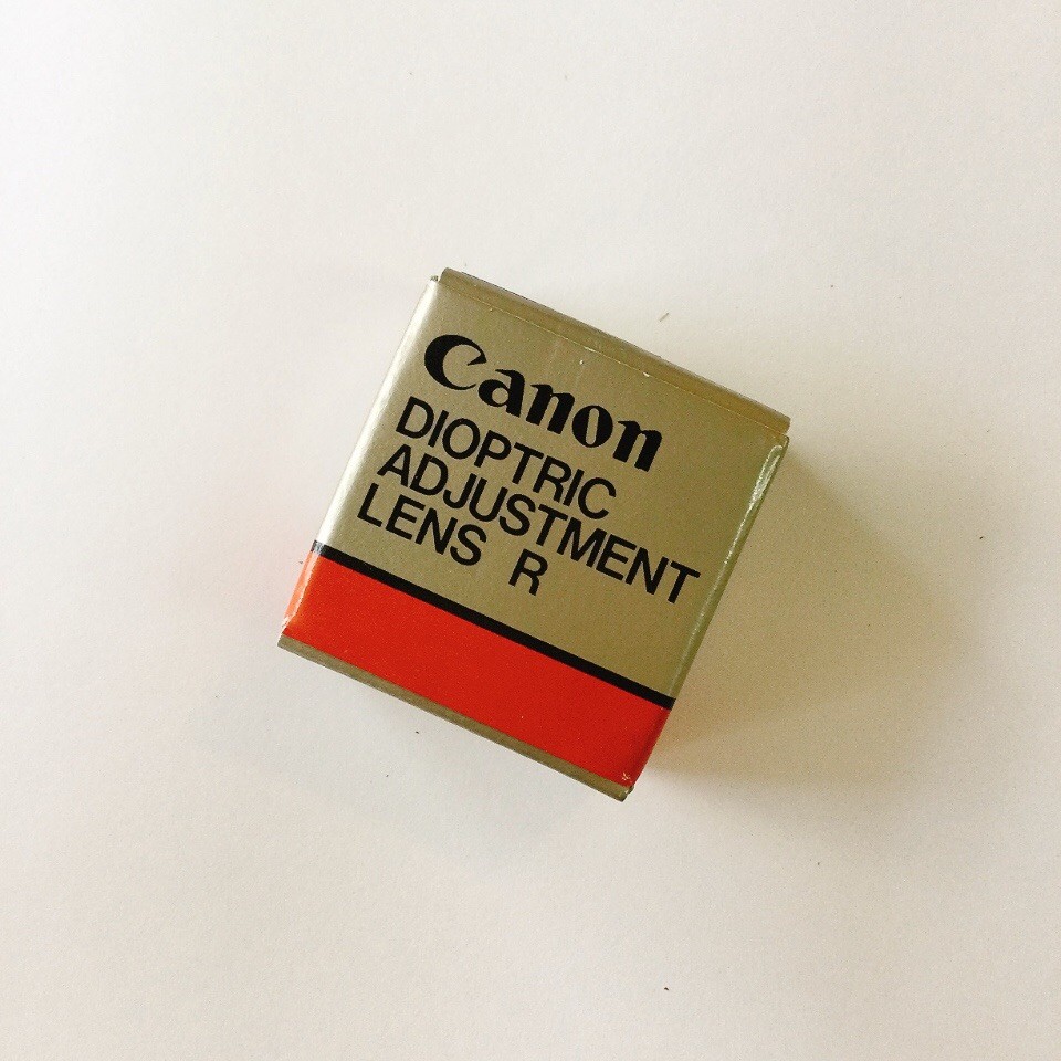 Canon 0 Dioptric Adjustment Lens R correctly eyepiece lens for F-1 F-1N ...