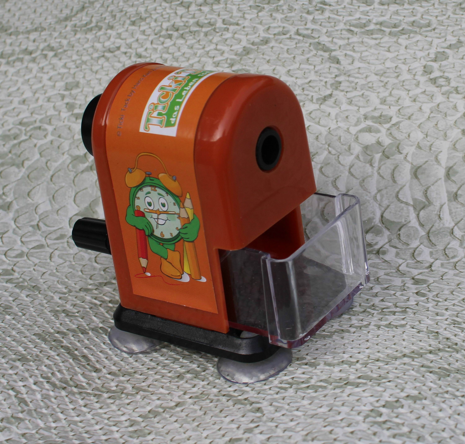 Anspitzer mit Kurbel Spitzmaschine Bleistift Buntstiftspitzer Schule ...