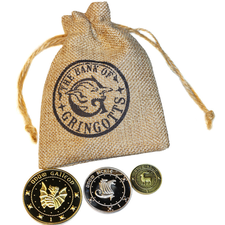 AU Kids Gift Harry Potter Magic Gringotts Wizardi Bank Coins 3 Coins ...