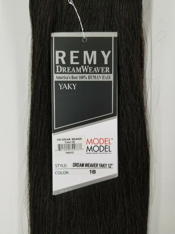 2 Packs ModelModel Remy Dreamweaver 100% Human Hair Extension 12"~Off ...