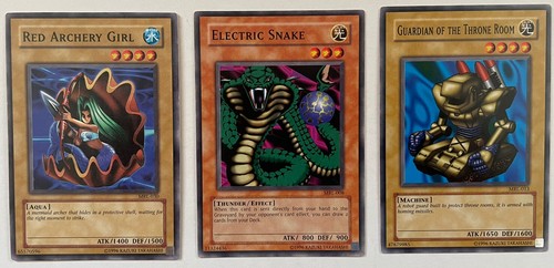 Yu-gi-oh Magic Ruler MRL Red Archery Girl, Electric Snake, Guardian ...