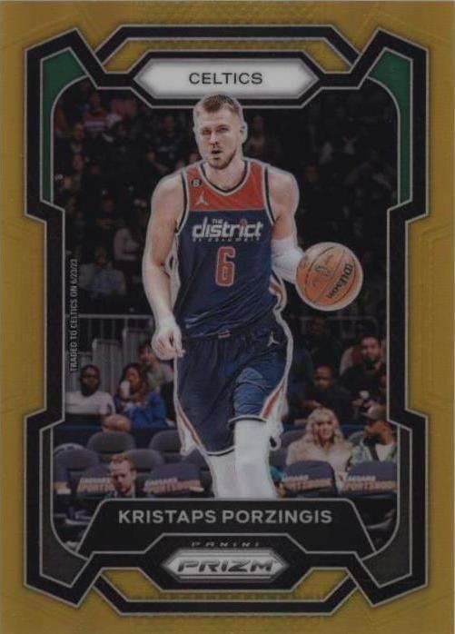 2023-24 Panini Prizm - Kristaps Porzingis #8 Gold Prizm /10 for sale ...