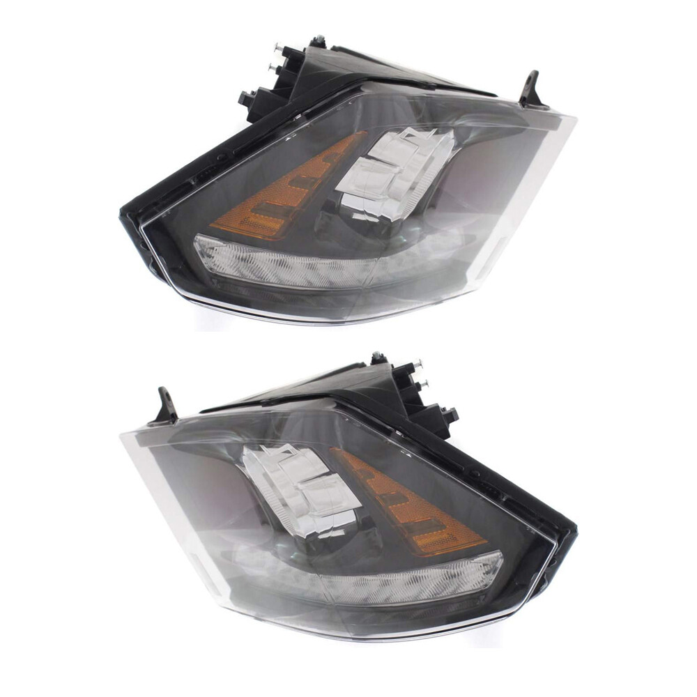PAIR OF HEADLIGHTS FITS RAM 3500 SLT 5.7L 2016 2017 2018 BY 68324932AD ...
