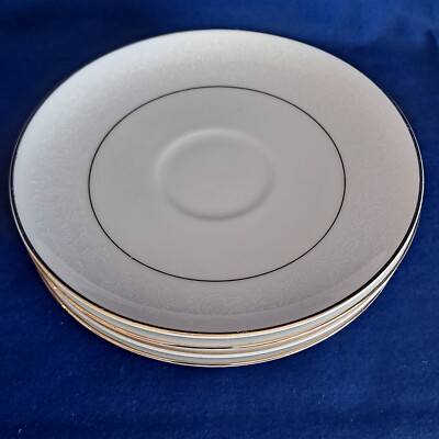 Vintage Lot 4 Embassy China TOUCH OF GOLD SAUCERS DoM Plates JAPAN 6 ...