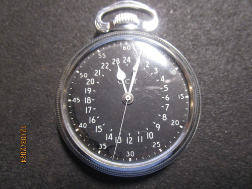 Hamilton WWII Military Pocket Watch ser# AF-59-19277 | eBay