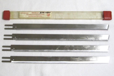 MICOTEX 4 Pieces Straight Knife Blade 11.5" for Eastman Cloth Cutting ...