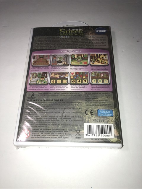 VTech MobiGo Shrek Forever After 4 - 6 Years Touch Game Vt0242 80 ...
