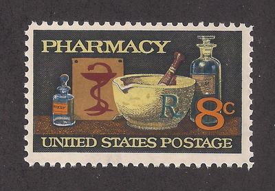PHARMACY / PHARMACIST - 1972 U.S. POSTAGE STAMP - MINT CONDITION | eBay