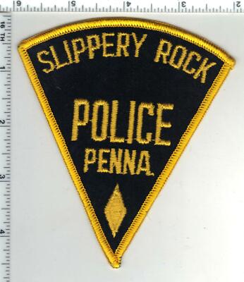 Slippery Rock Police (Pennsylvania) 1st Issue Shoulder Patch | eBay