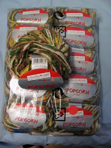11 Balls 50g Schoeller Stahl Popcorn Yarn Cotton & Nylon Variegated ...