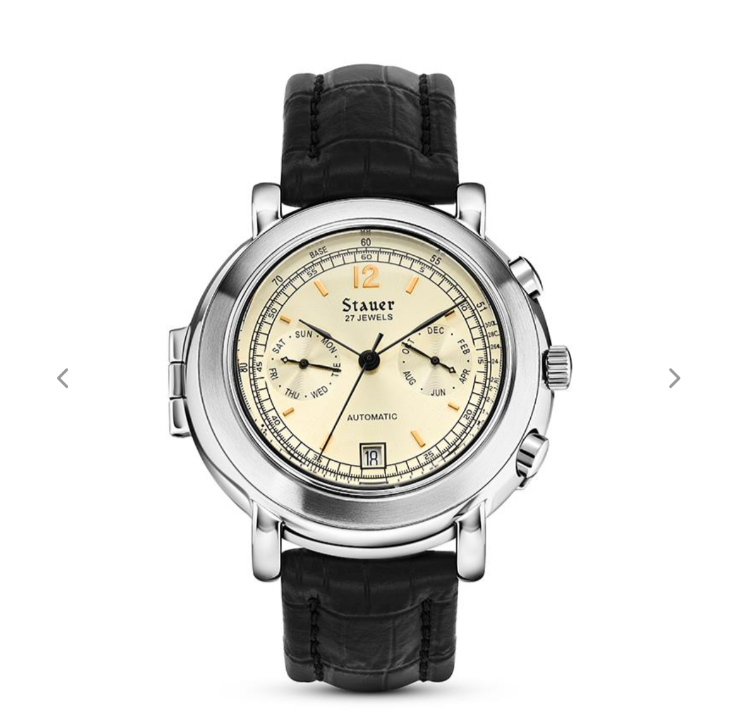 Stauer 27 Jewels Men's Wristwatch New 1944 Ritorno Historical ...