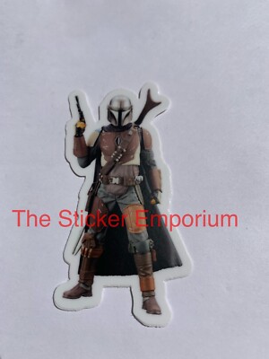 “Mando” Mandalorian Star Wars Vinyl Sticker Bundle Jedi Decal | eBay