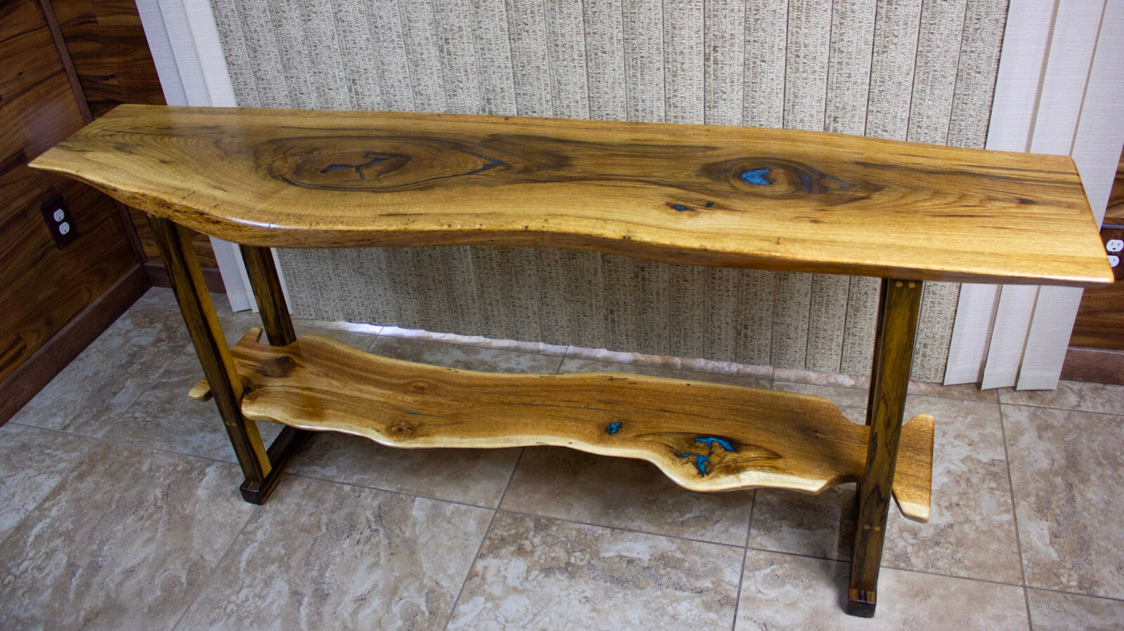 New hand crafted entryway table | eBay