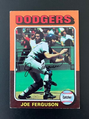 JOE FERGUSON 1975 Topps Baseball Card #115 – LOS ANGELES DODGERS | eBay