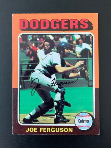 JOE FERGUSON 1975 Topps Baseball Card #115 – LOS ANGELES DODGERS | eBay