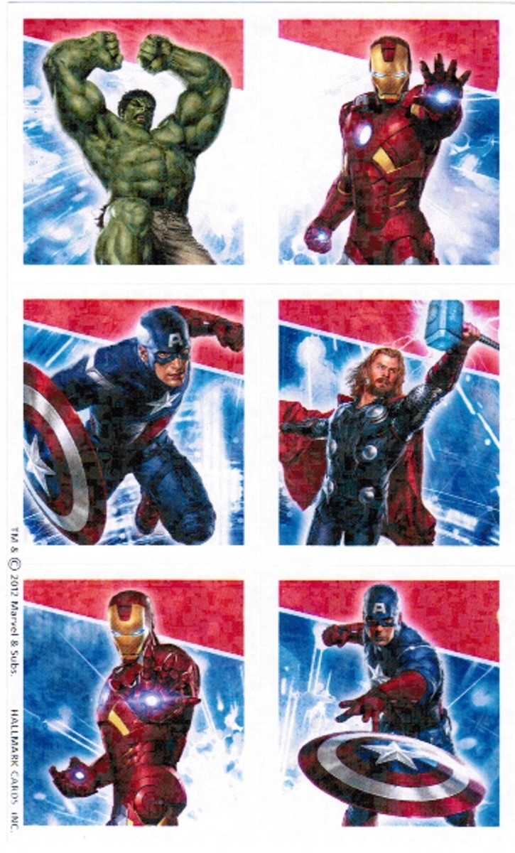 Avengers 2012 Printables Marvel Movies