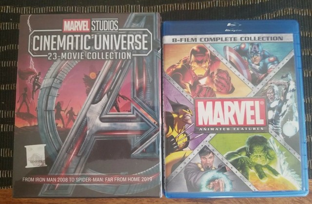 Marvel Animated Features 8-film Complete Collection (Blu-ray) for sale ...