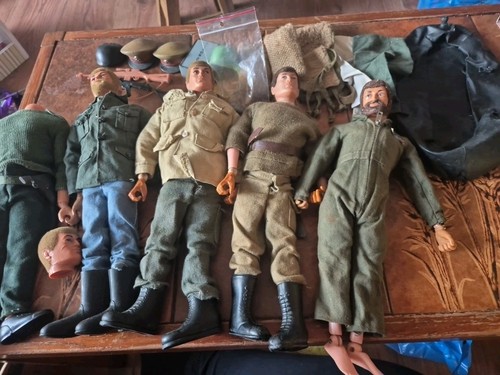 Vintage Palitoy Action Man Bearded Soldier – Flocked Hair 1970s Bundle ...