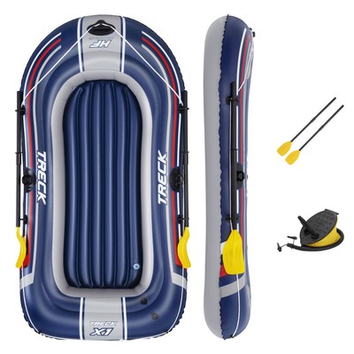 Hydro-Force Treck One Man Inflatable Boat Raft, 1 Person Rubber Dinghy ...