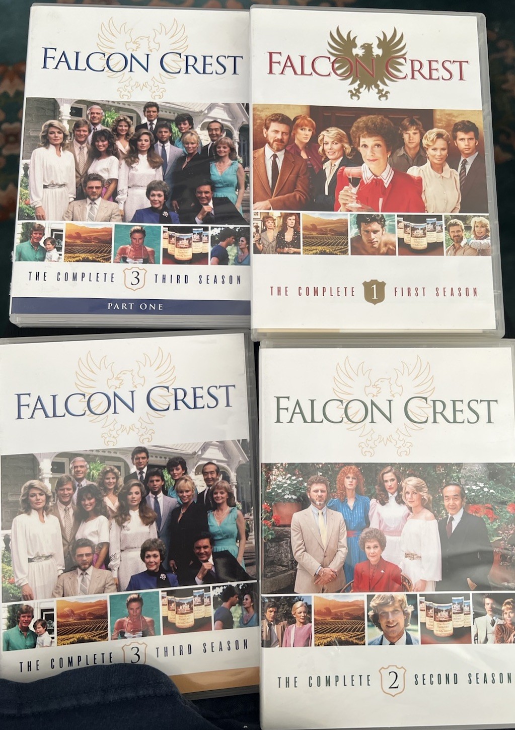 Falcon Crest Complete TV SERIES 4 DVD SET WARNER BROTHERS | eBay