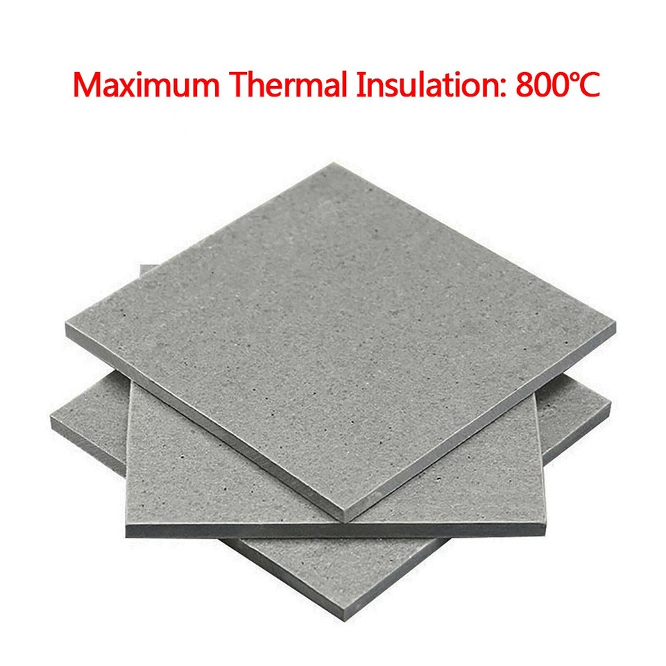 Mould Heat Shield Sheet 300℃ 500℃ 800℃ 1000℃ High Temp Insulation Board ...