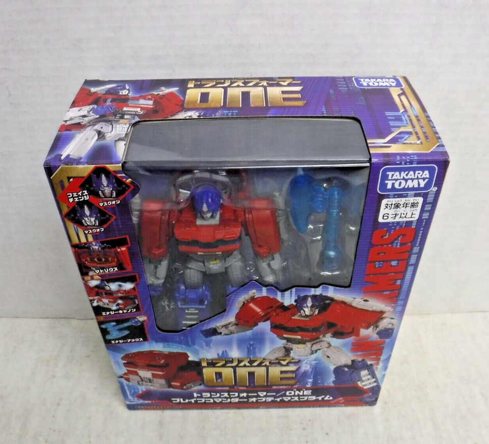 Brave Commander Optimus Prime Transformers One Takara Tomy Figure W ...