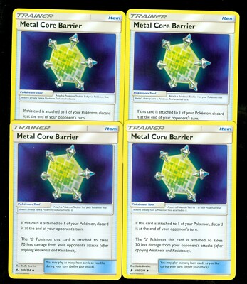 Pokemon METAL CORE BARRIER 180/214 Unbroken Bonds - - MINT 4X | eBay