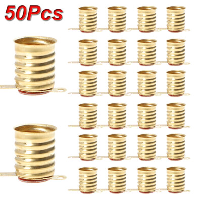 Pack of 50 , Screw-In E10 Lamp Sockets for American Flyer Trains S ...