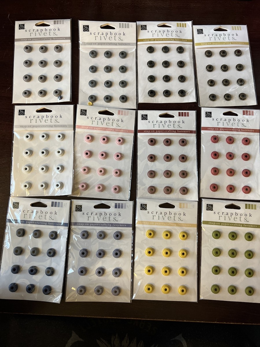 Scrapbook Rivets Tube Rivets Mini Eyelets Leather Craft Print Paper