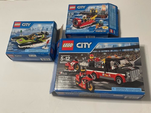 LEGO CITY: Racing Bike Transporter (60084) Truck And Trailer Only ...