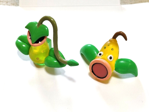 TOMY Weepinbell Victreebel Monster Collection Clear Pokemon Figure SET ...
