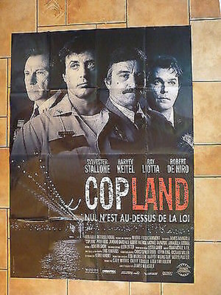 Poster 120 X 160 Copland Sylvester Stallone de Niro Harvey Keitel Cop ...