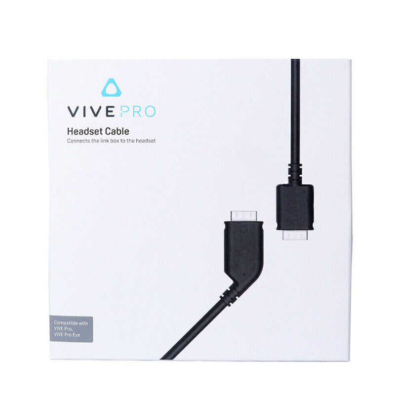 HTC Vive Pro / Eye Headset VR Link Cable Cord 5M Connect Link Box to VR ...