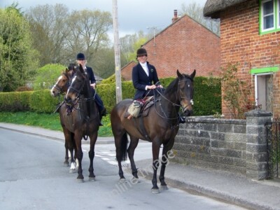 Photo 6x4 Side saddle riders, Broad Chalke A rare and unusual sight ...
