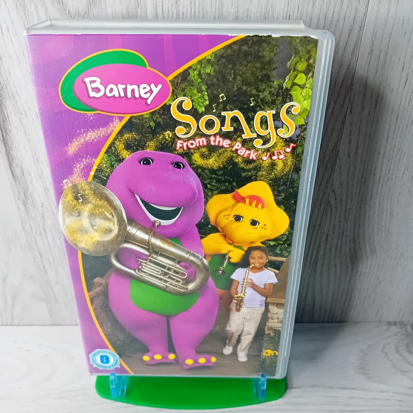 BARNEY SONGS FROM THE PARK VHS - RARE RETRO | Grelly USA
