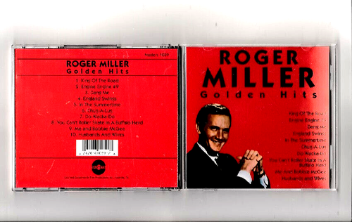 ROGER MILLER: GOLDEN HITS CD-KING OF THE ROAD-DANG ME-ENGLAND SWINGS ...