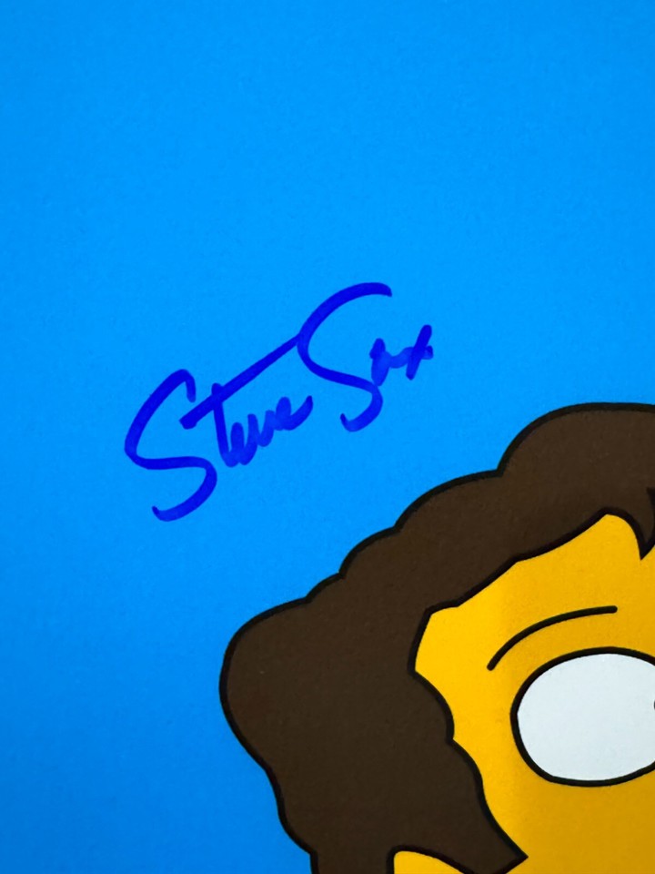 STEVE SAX DODGERS SIMPSONS SIGNED AUTOGRAPH 11X14 PHOTO BAS BECKETT COA ...