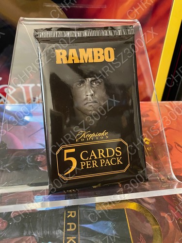 SDCC 2025 Keepsake Rambo Trading Card Pack Premier Edition *SEALED* | eBay