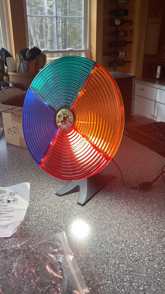 RARE Vintage Silver Forest Aluminum Christmas Tree with Color Wheel | eBay