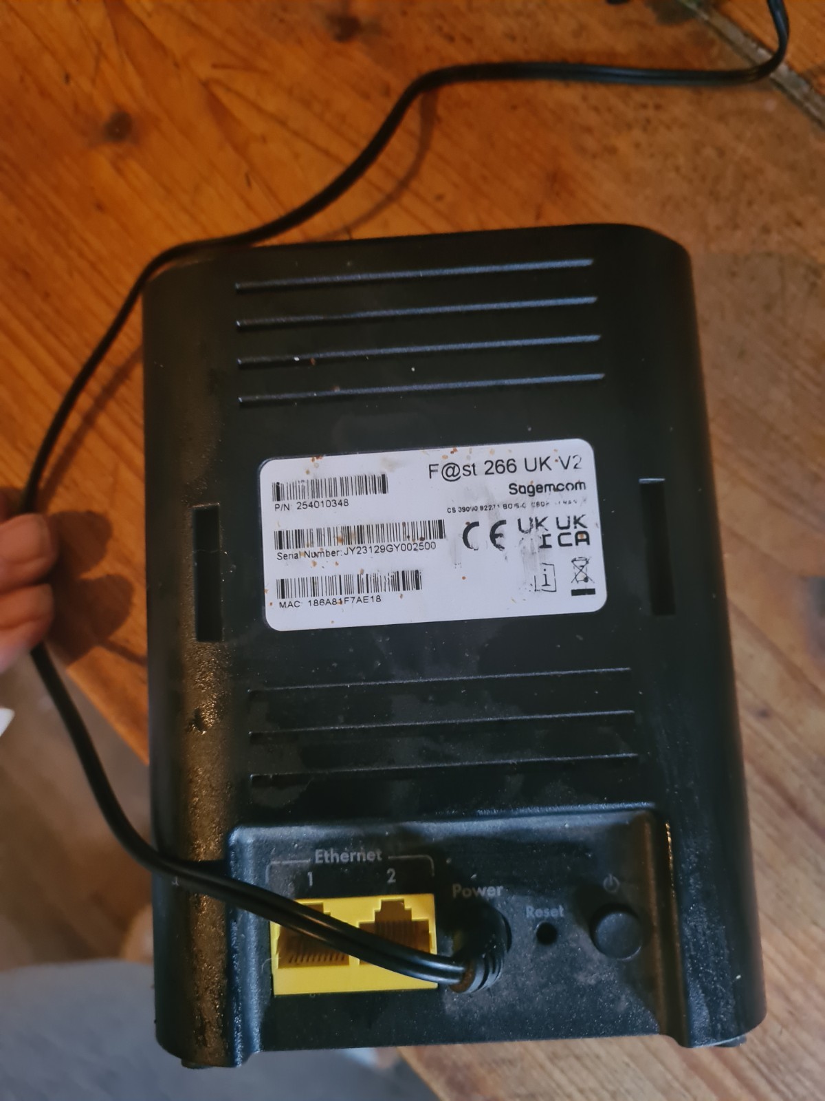 Sagemcom TalkTalk Wi-Fi Booster S V2 Fast F@st 266 UK W3048 | eBay UK