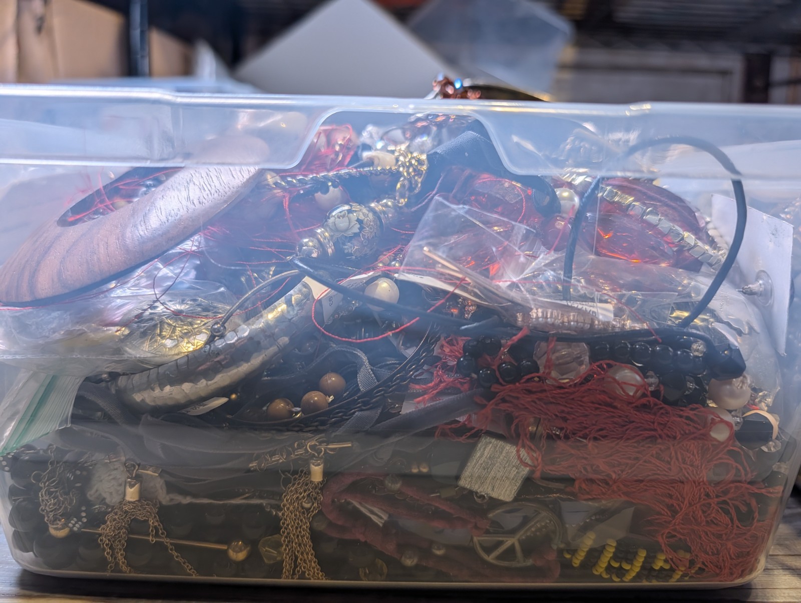 4 Pound Jewelry Craft Lots Broken Jewelry For Repair Crafting Repurpose ...