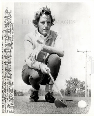 1961 Press Photo Beth Stone Golfer LPGA President - dfpb64277 | eBay