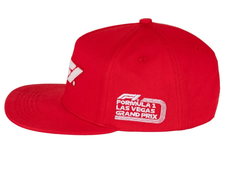 Men's Red Formula 1 2024 Las Vegas Grand Prix Steering Snapback Hat | eBay