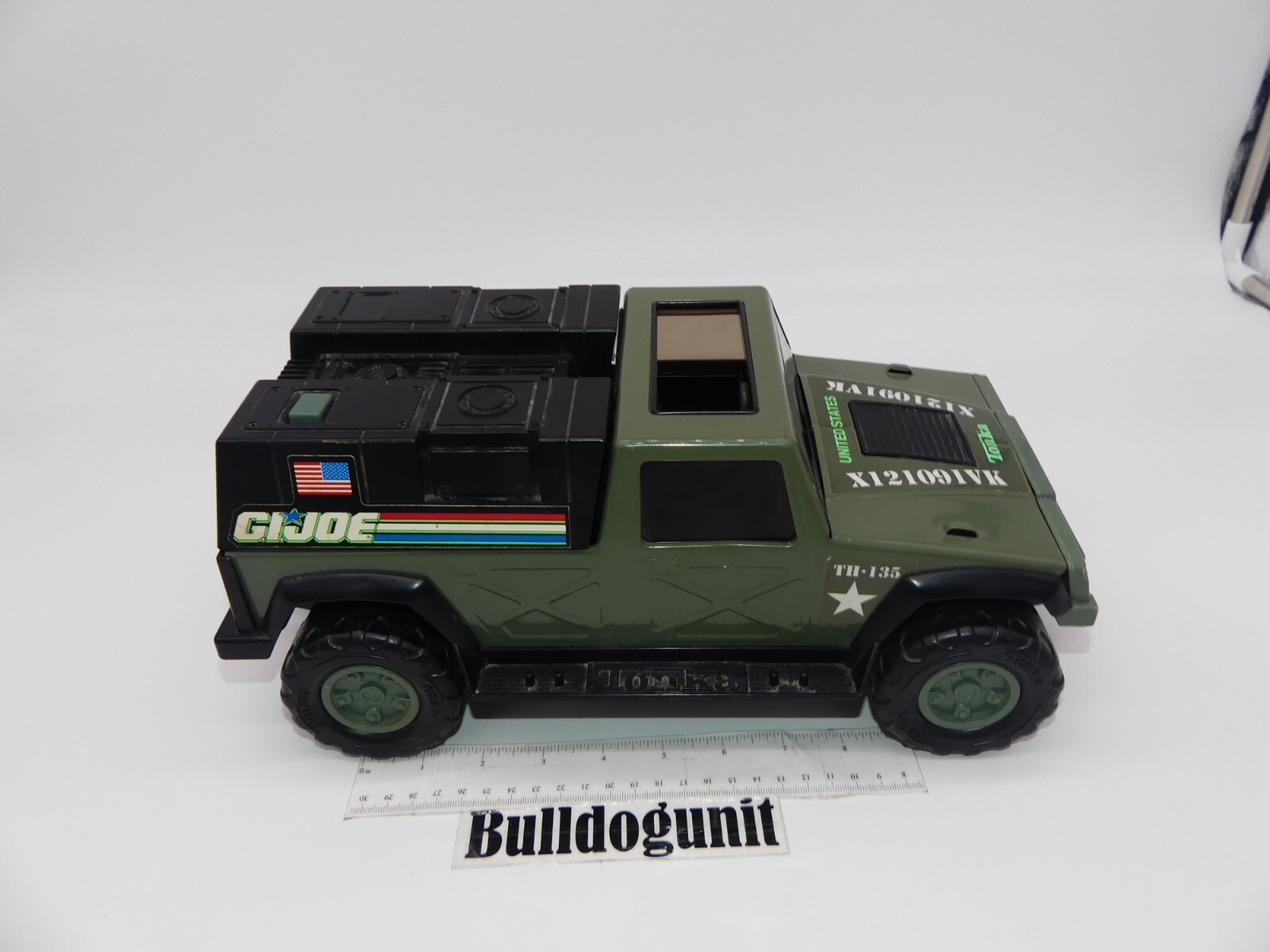 Vintage 1992 GI Joe Tonka Hummer Striker Truck Vehicle Toy No Figure ...