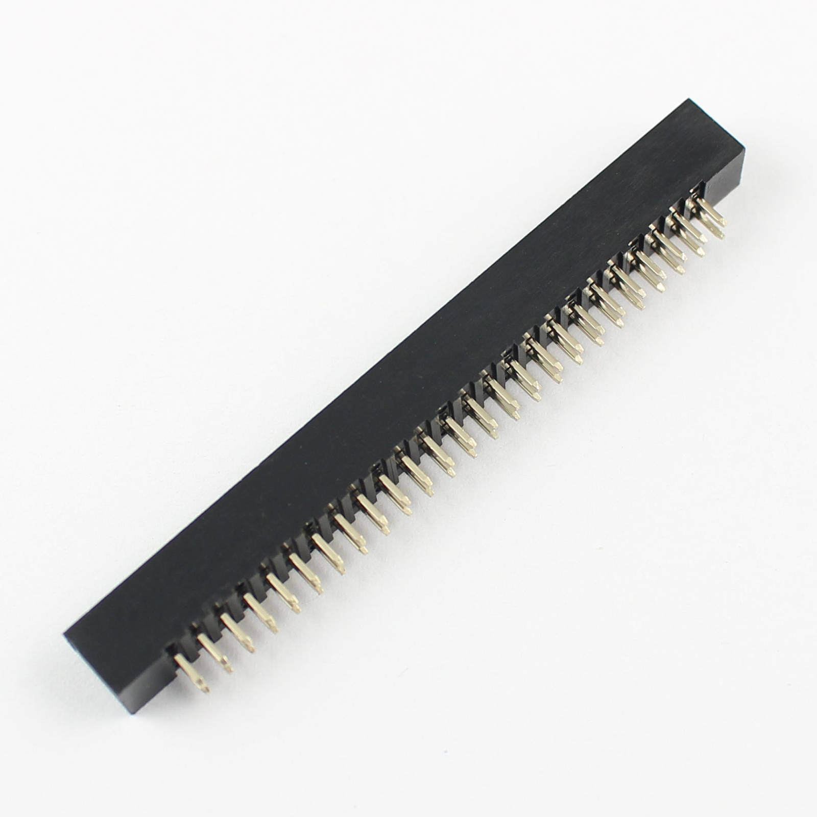 10Pcs 2mm 2x25 Pin 50 Pin Straight Male Shrouded PCB Box header IDC ...